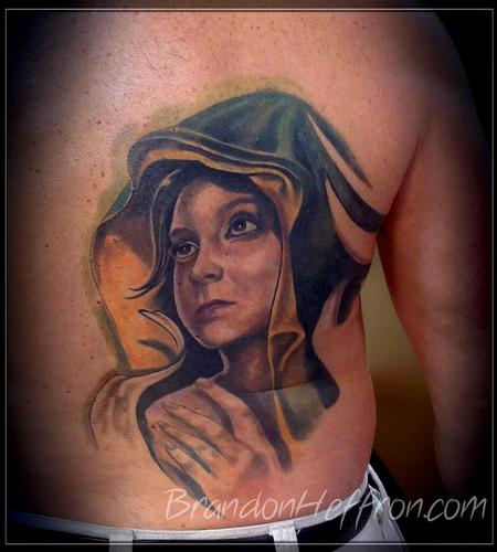 More Info Brandon Heffron - Mother Mary Portrait