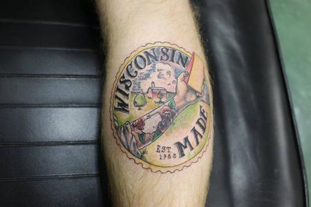 Wisconsin Made by John C Peterson : Tattoos