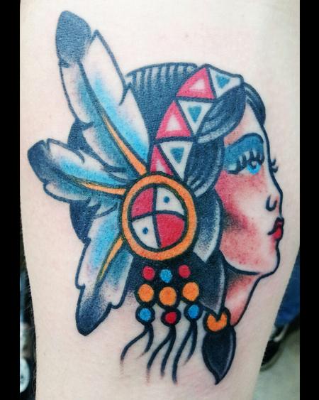 Tattoos - Indian Girl - 86746