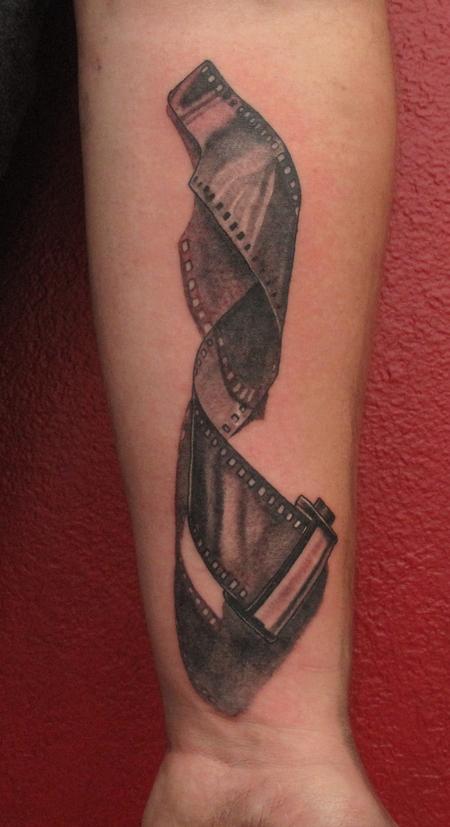 Film Tattoo | Camera film tattoo, Camera tattoos, Picture tattoos