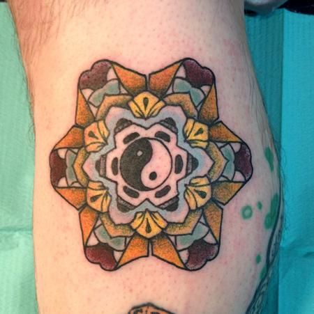 Color Mandala by Jeff Johnson : Tattoos