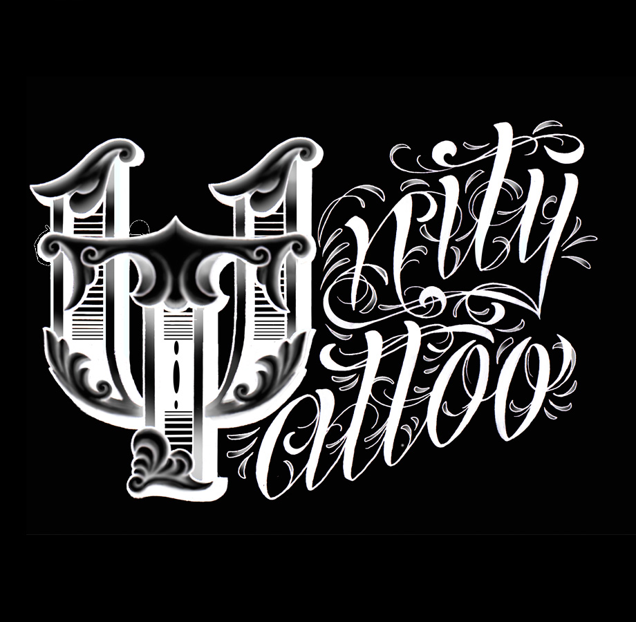 Unity Lettering Tattoo Mystic Unity Ink