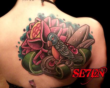 Tattoos - Sparrow - 79646