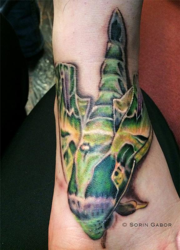 Polyphemus Moth Tattoo