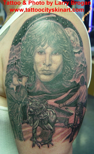 Jim Morrison Tattoo