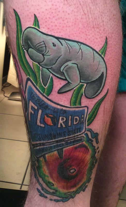 Unify Tattoo Company : Tattoos : Skyler Del Drago : Welcome to Florida