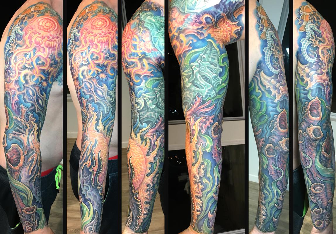 Collaboration with Guy Aitchison 2017 by Don McDonald : Tattoos