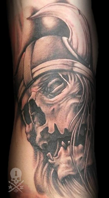 Realistic Viking by Francisco Sanchez: TattooNOW