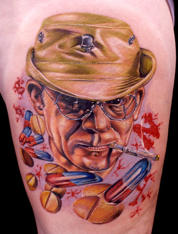 hunter s thompson by Cecil Porter : Tattoos