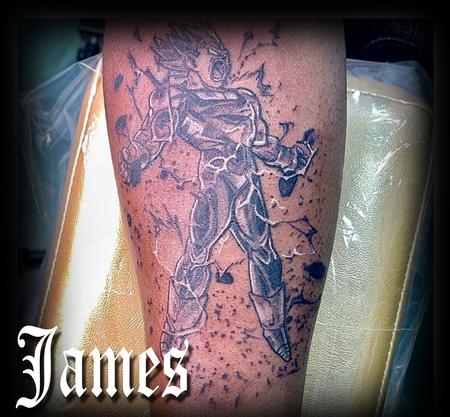 Tattoos - Majin Vegeta by James - 143444