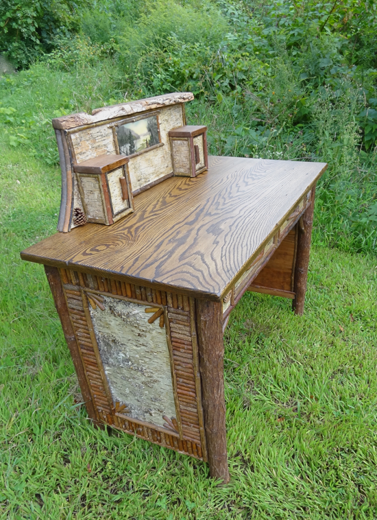 Rustic Writing Desk Custom Rustic Furniture by Don McAulay