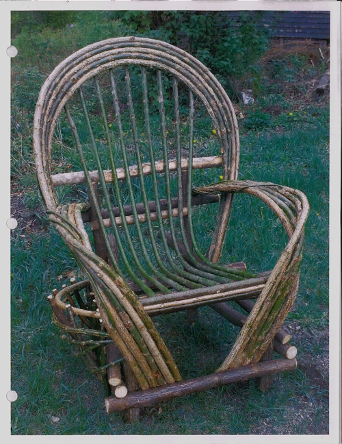 We have made over 300 bent willow chairs and love seats since 1991.