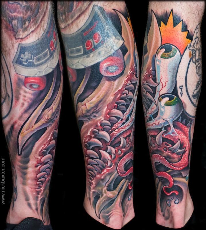 Clint Baxter Tattoos